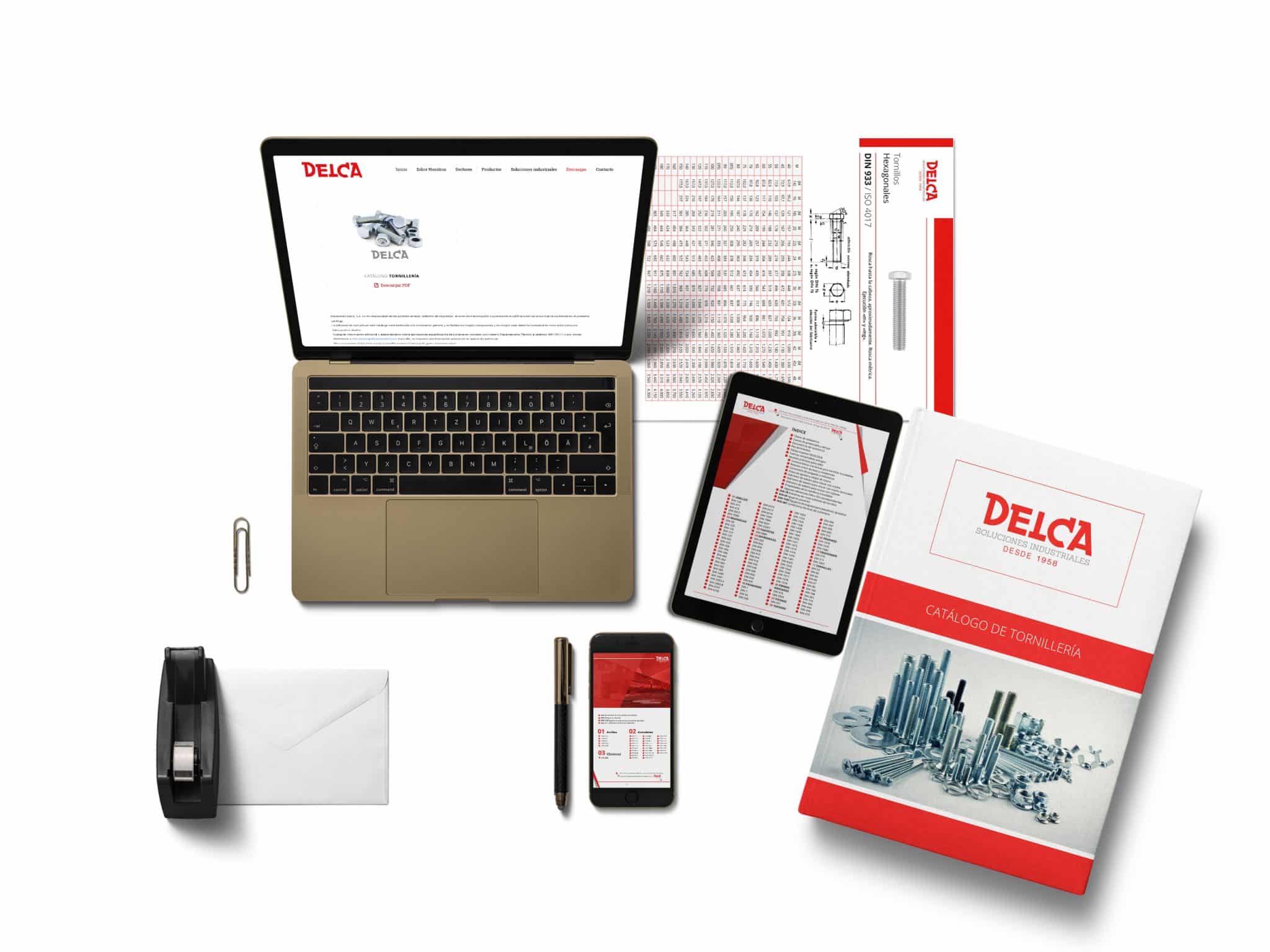 Screw catalogue – Almacenes Delca